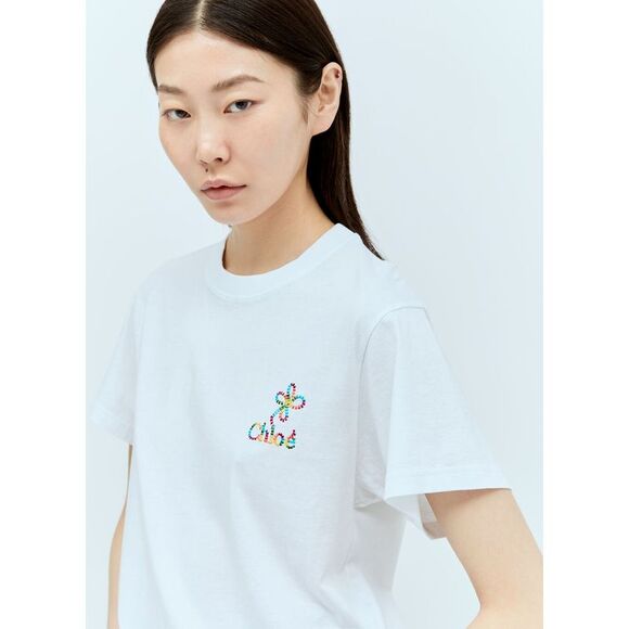 CHLOÉ | Sweaters | Chlo Logo Embroidery Tshirt | Poshmark